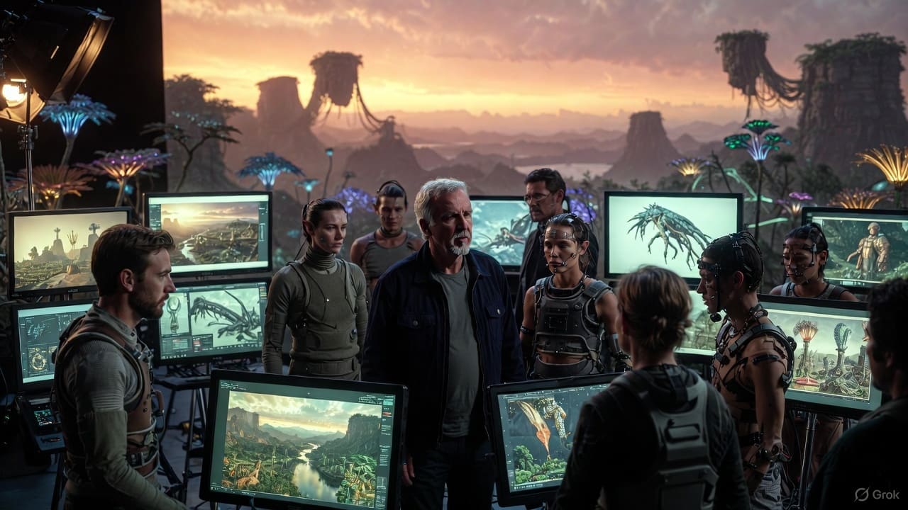 James Cameron's Avatar Saga: A Visual Spectacle Evolving with AI, But ...