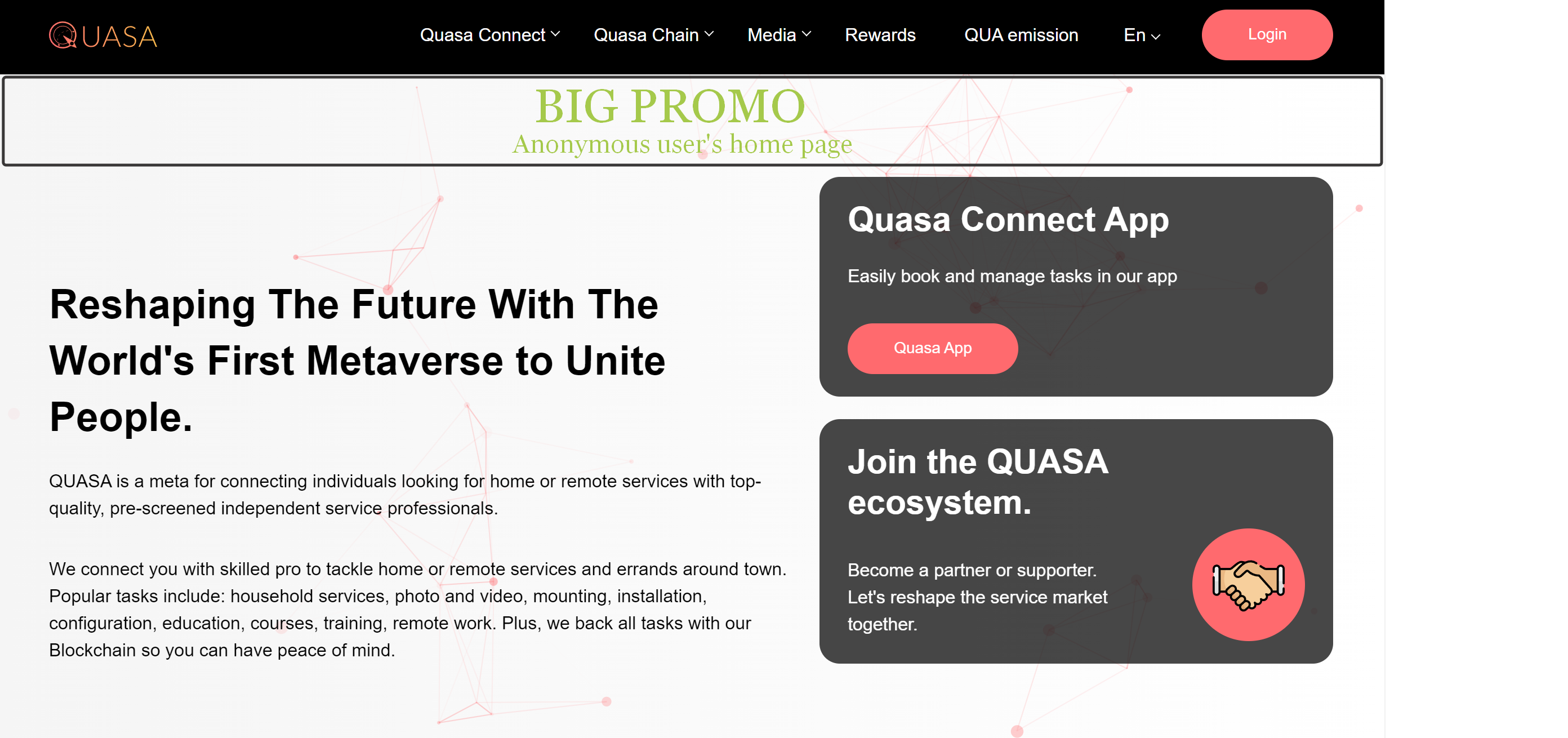 Banner Placement on QUASA: Current Prices and Formats