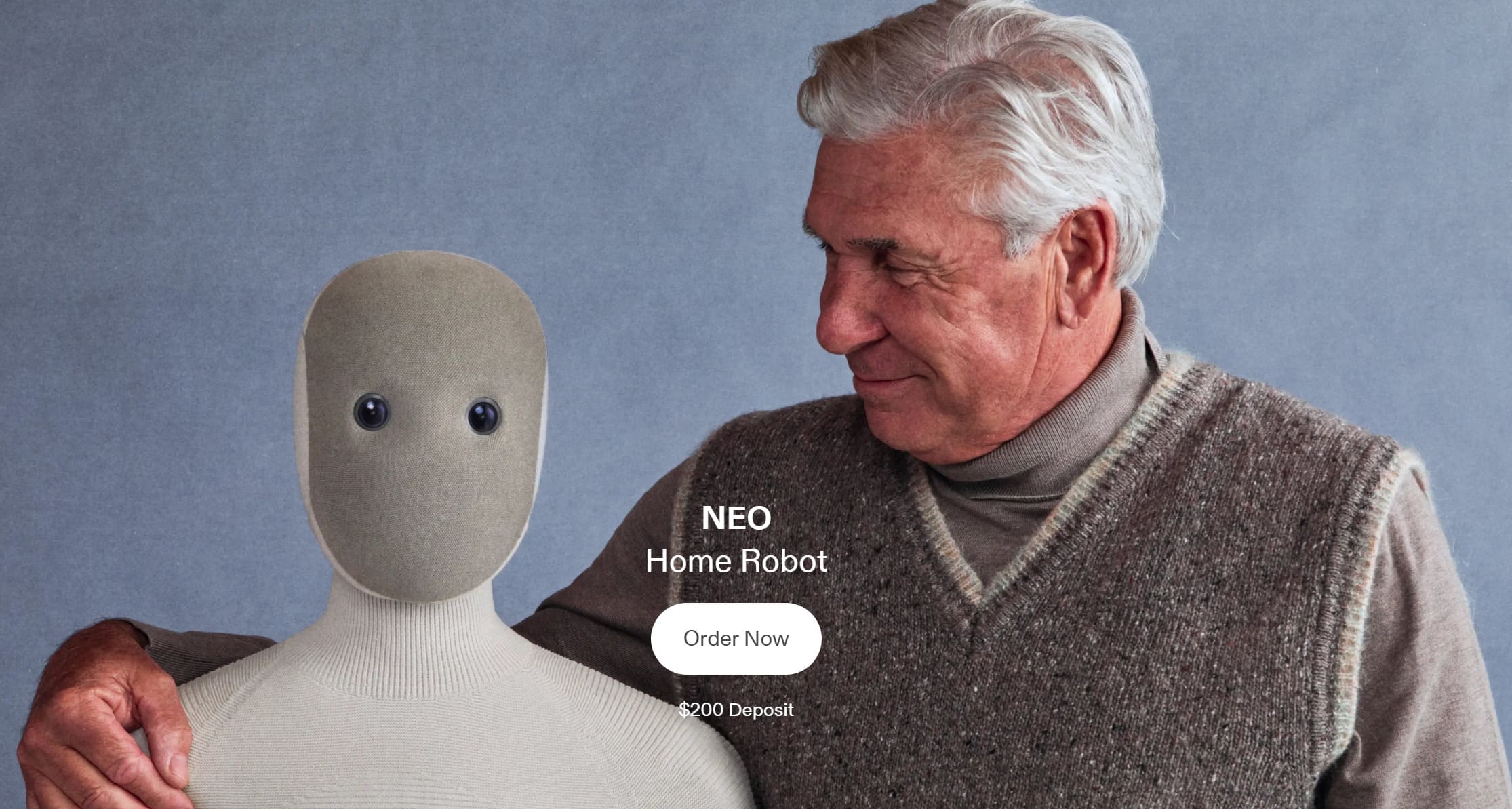Humanoid Robot Neo — the Assistant Currently Piloted by Human Operators ...