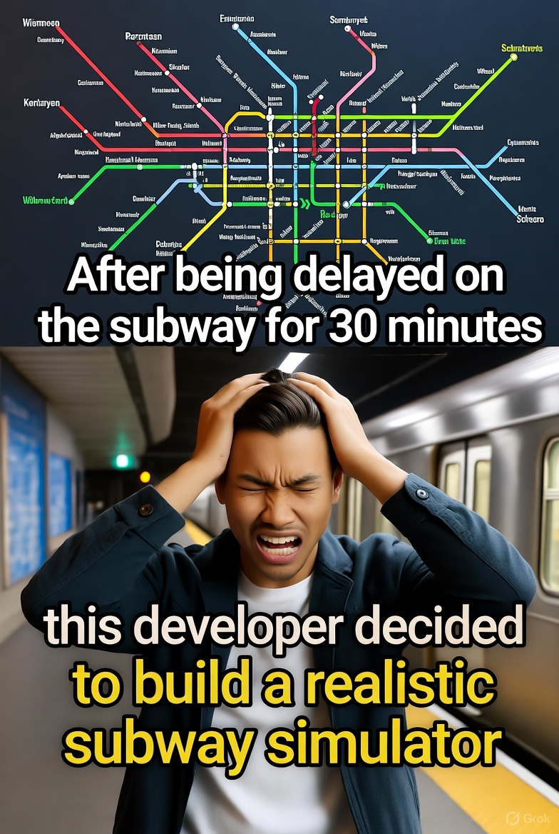 Frustration to Innovation: Developer Builds a Realistic Subway ...
