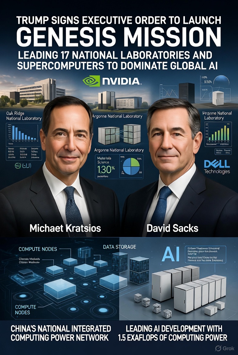 The Genesis Mission: America's Bold Leap to Unite AI and Science in a ...