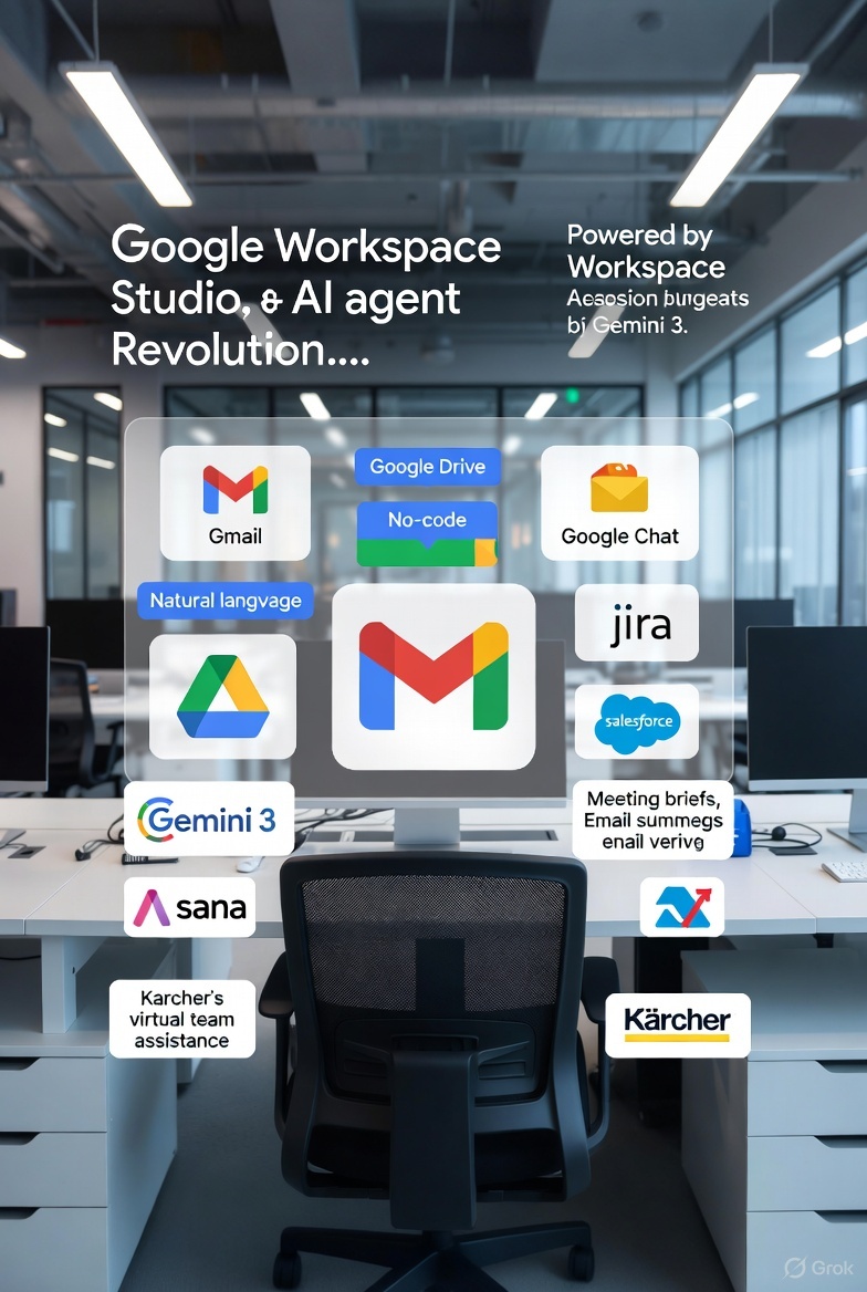 Google Unleashes Workspace Studio: A No-Code AI Agent Revolution ...