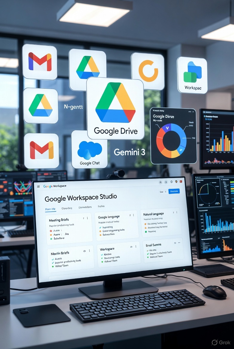 Google Unleashes Workspace Studio: A No-Code AI Agent Revolution ...