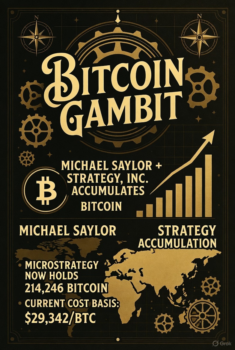 Michael Saylor's Audacious Bitcoin Gambit: A Pledge to Absorb the ...