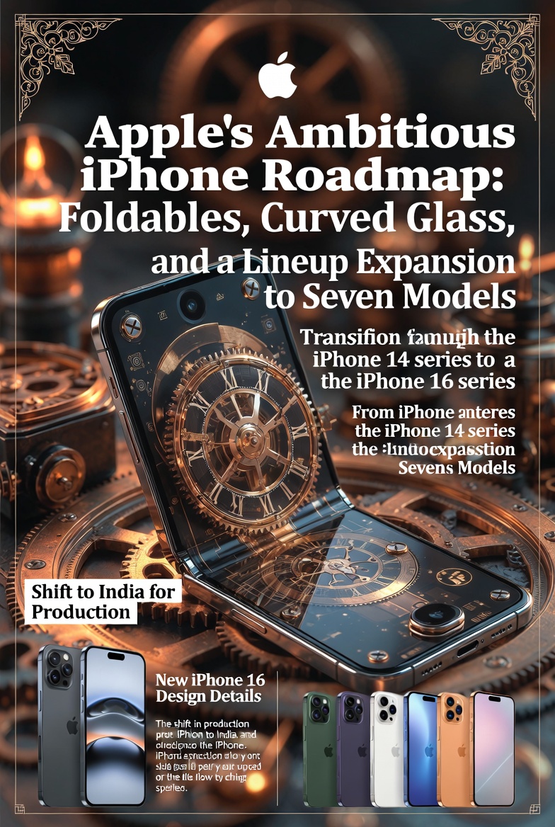 Apple's Ambitious iPhone Roadmap: Foldables, Curved Glass, and a Lineup ...