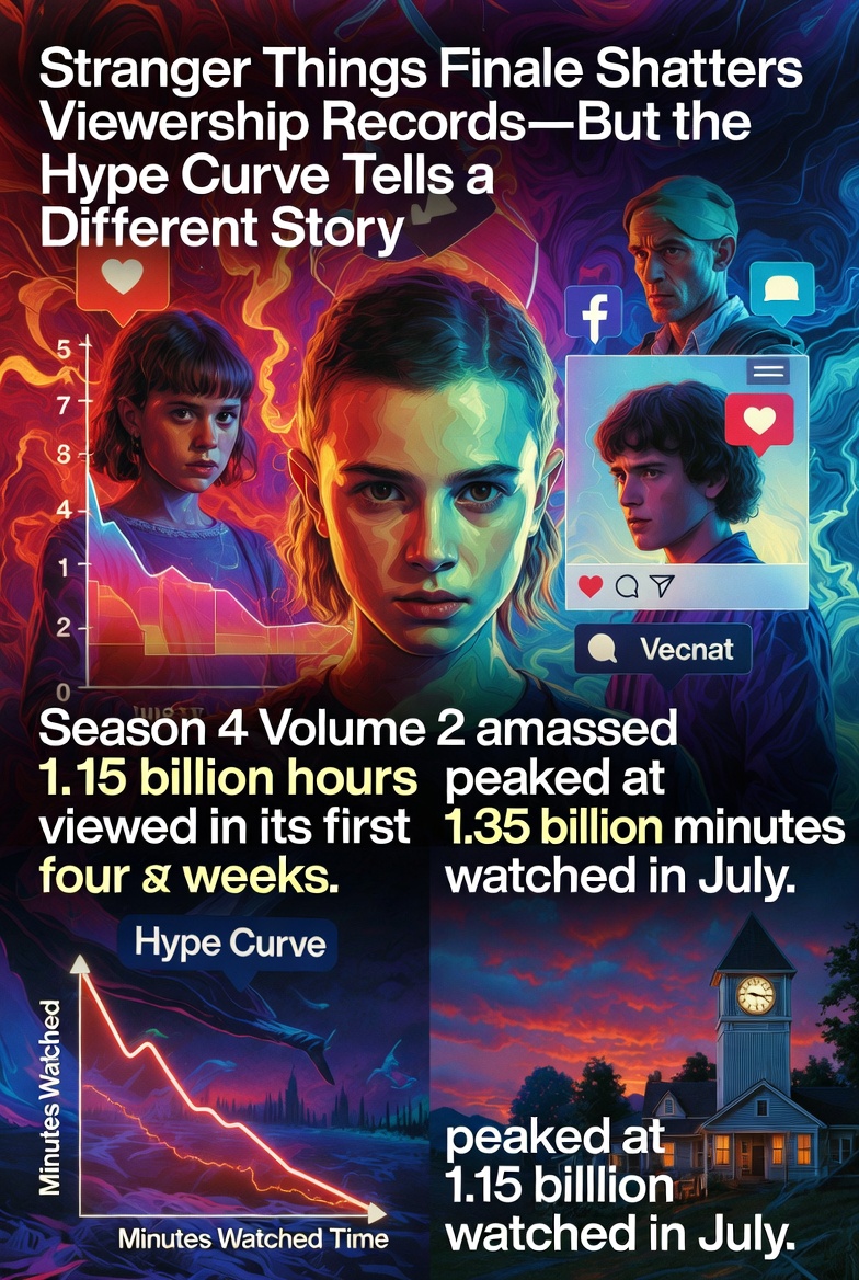 Netflix's 'Stranger Things' Finale Shatters Viewership Records—But the ...
