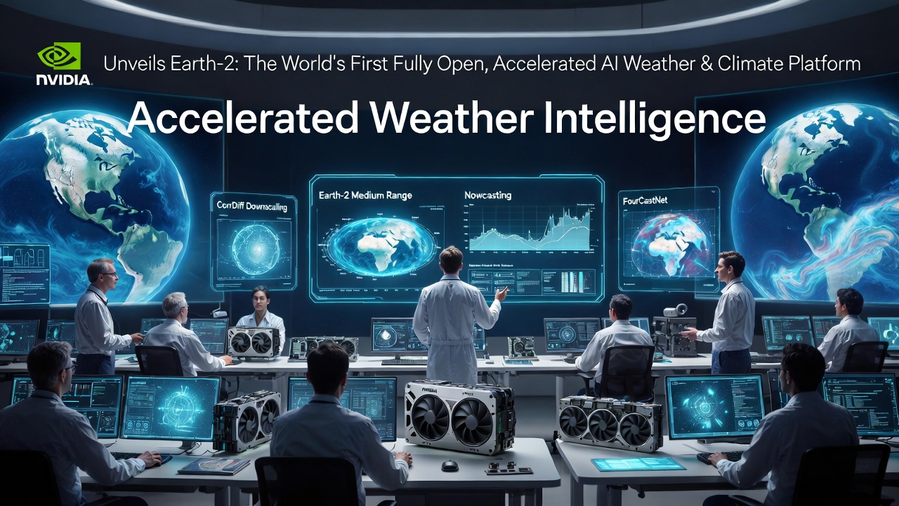 NVIDIA Unveils Earth-2: The World's First Fully Open, Accelerated AI ...