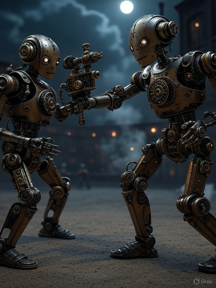 Humanoid Robot Battles Become Reality in China: Mecha Fighting Arena ...